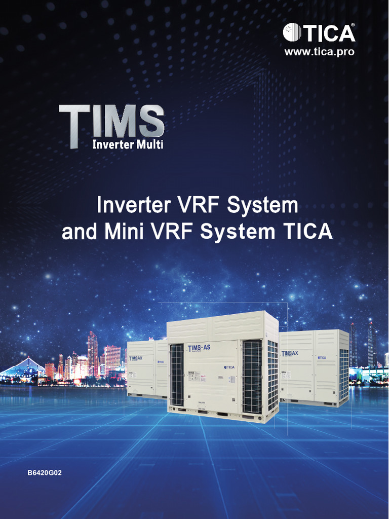 Vrf System Tica English 2020 | PDF | Air Conditioning | Engineering Thermodynamics