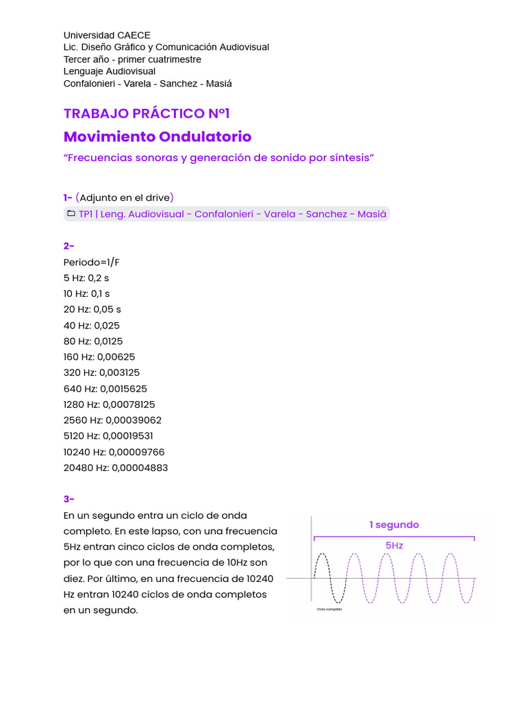 TP1 Confalonieri - Varela - Sanchez - Masiá - Lenguaje Audiovisual | PDF