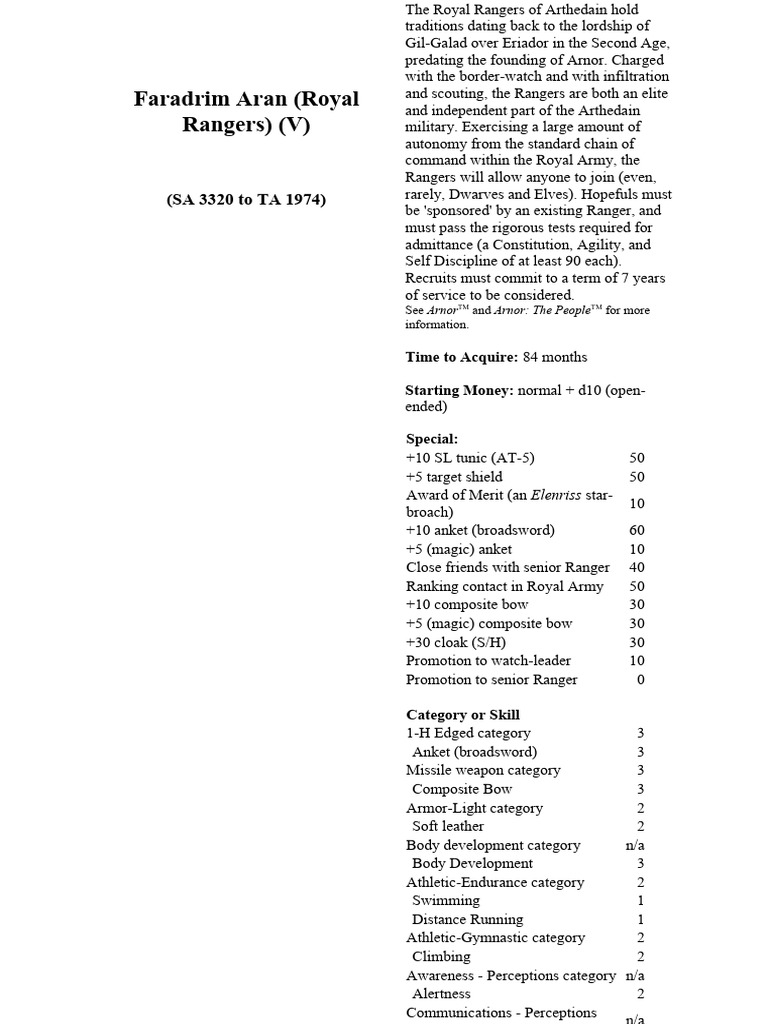 16 Peoples of Middle-Earth Men of Arthedain - Faradrim Aran by Joe ...