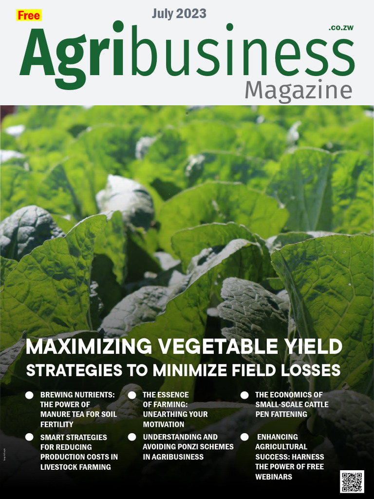 Agribusiness Magazine July 2023 | PDF | Agriculture | Sustainable ...