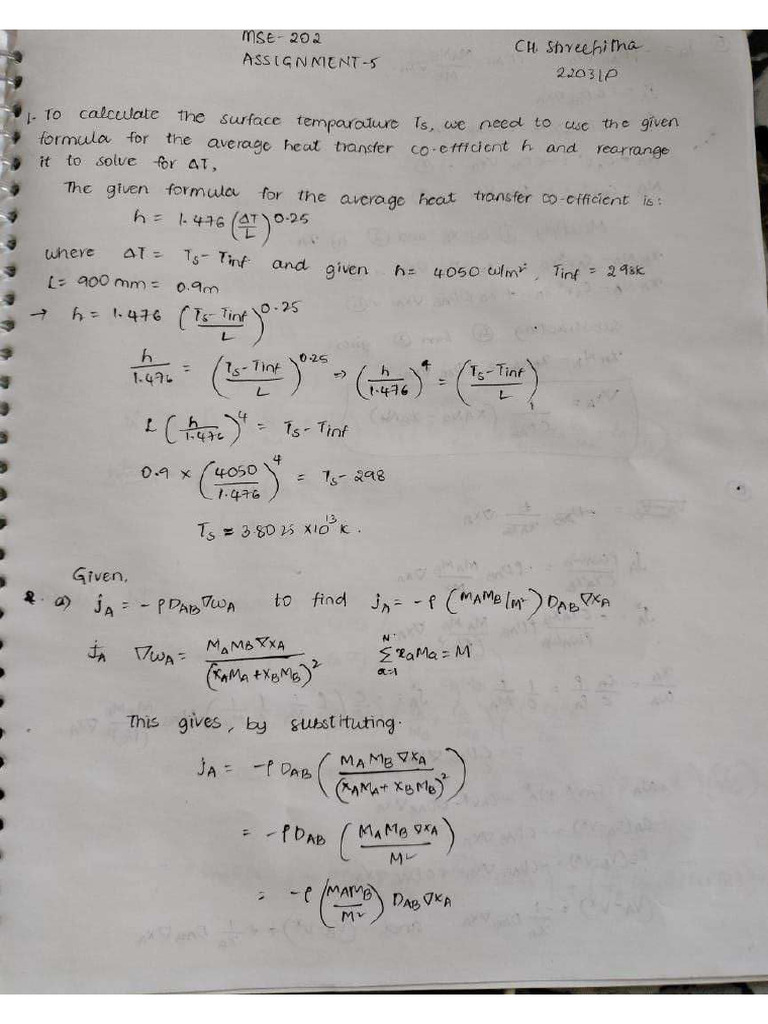 Asiign 5 Mse202 | PDF