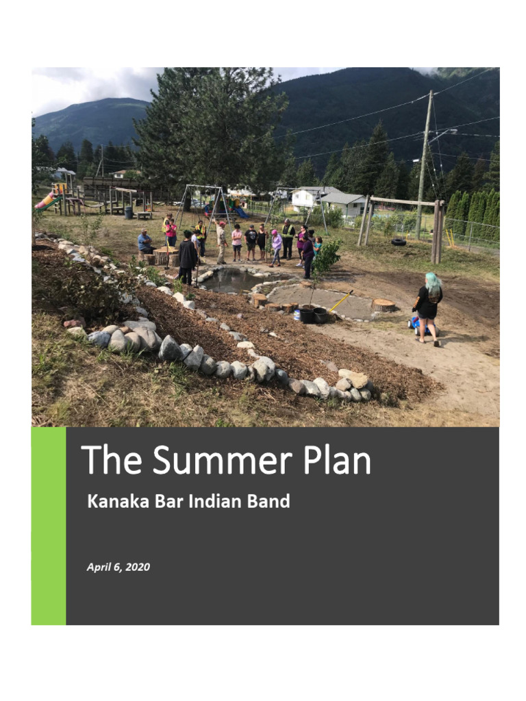 2020 Summer Plan | PDF | Goal | Employment