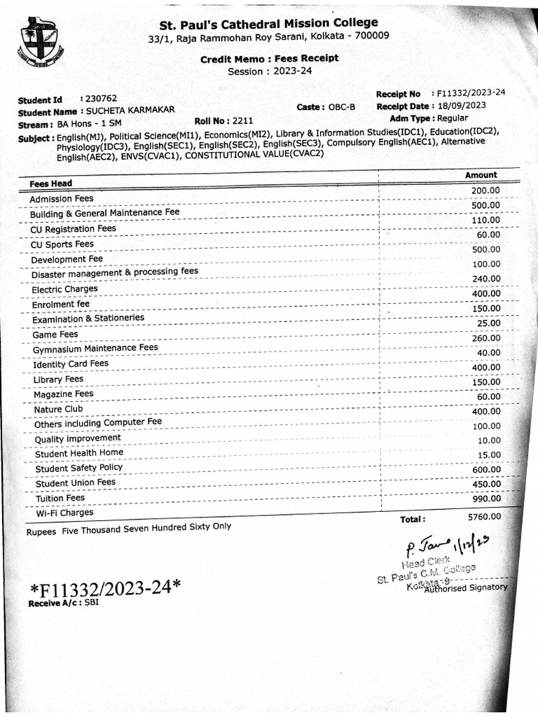 College Document | PDF