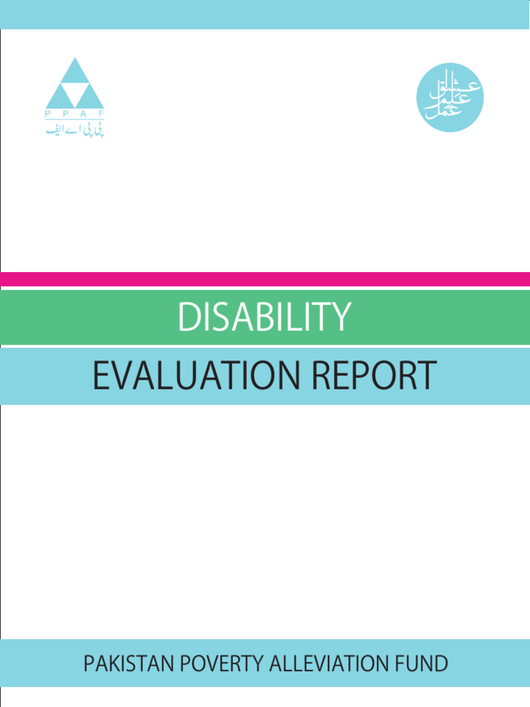 51-Disability Evaluation Report | PDF | Disability | Evaluation