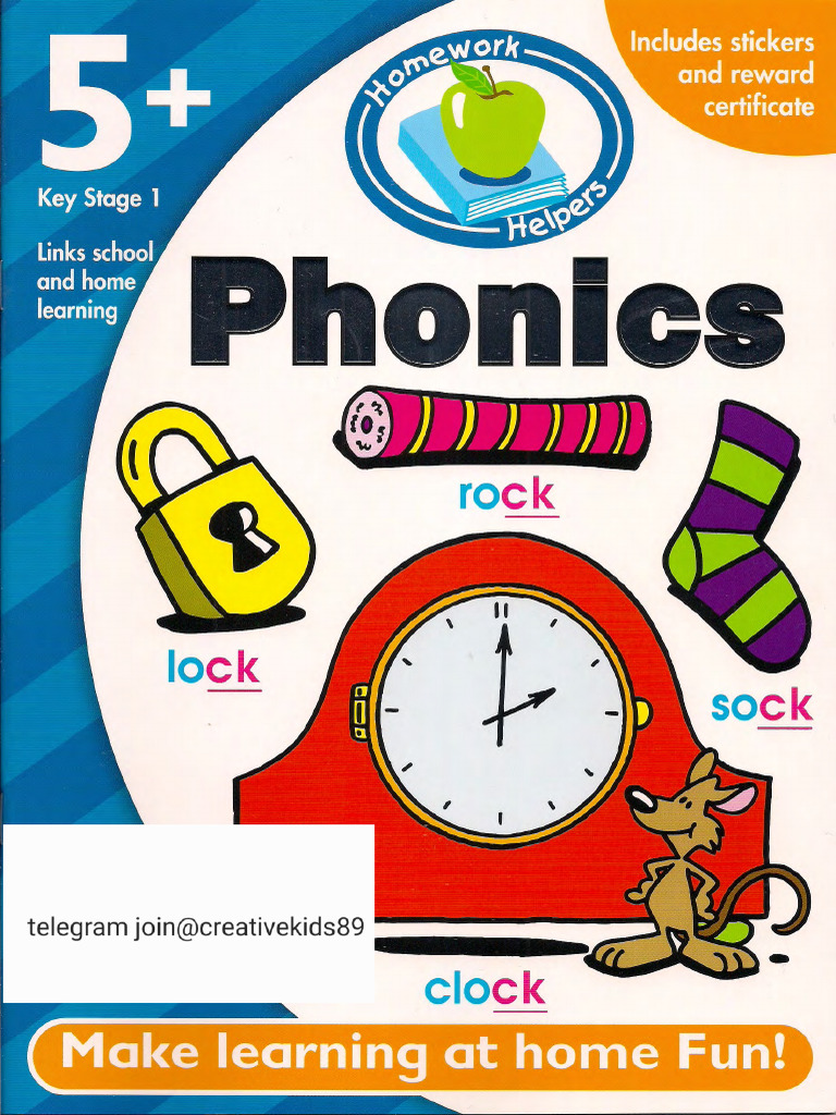 Phonics Homework Helpers Join@Creativekids89 | PDF