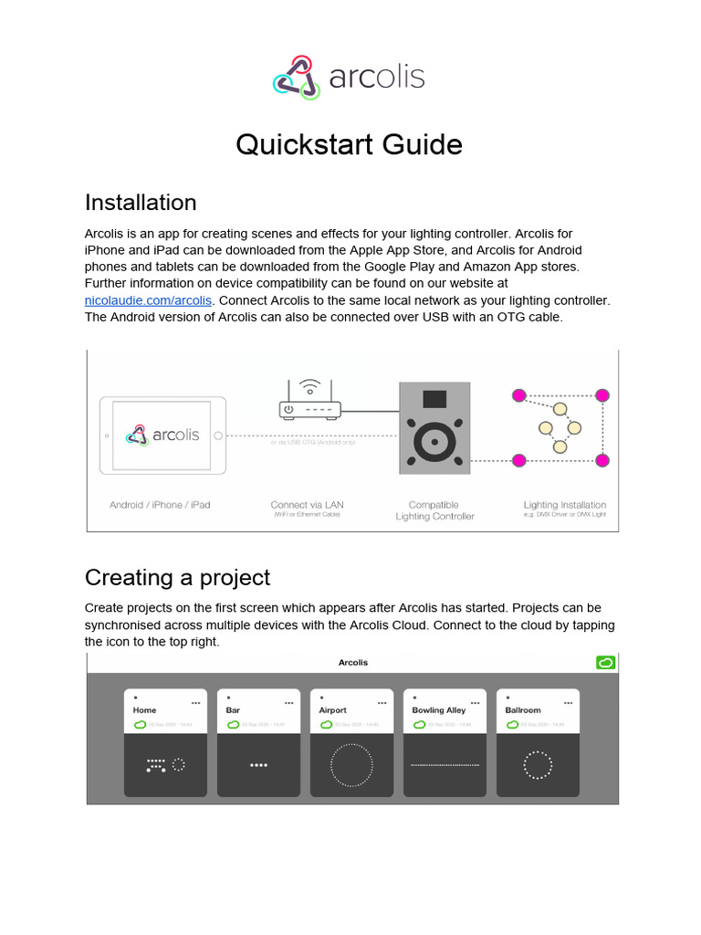 Lighting Control App Setup Guide | PDF | Android (Operating System) | Mobile Phones