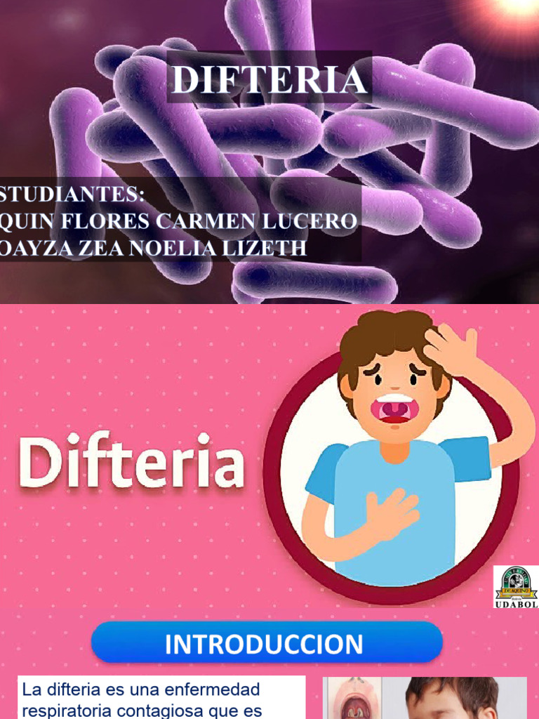 DIFTERIA | PDF | Causas de la muerte | Enfermedades y trastornos