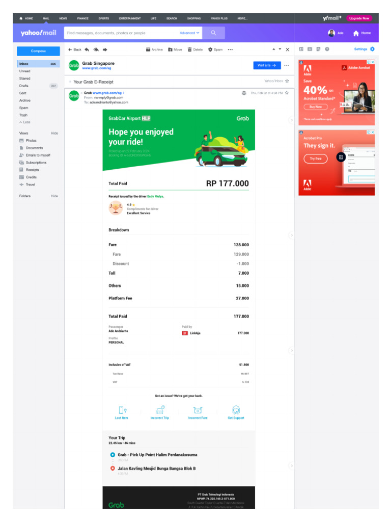 Grab Air Port Halim | PDF