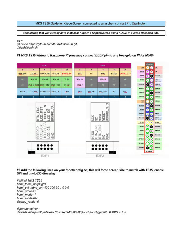 TS35 Rascunho Klipper RaspberryPI ENv2 | PDF | Raspberry Pi | Computer Science