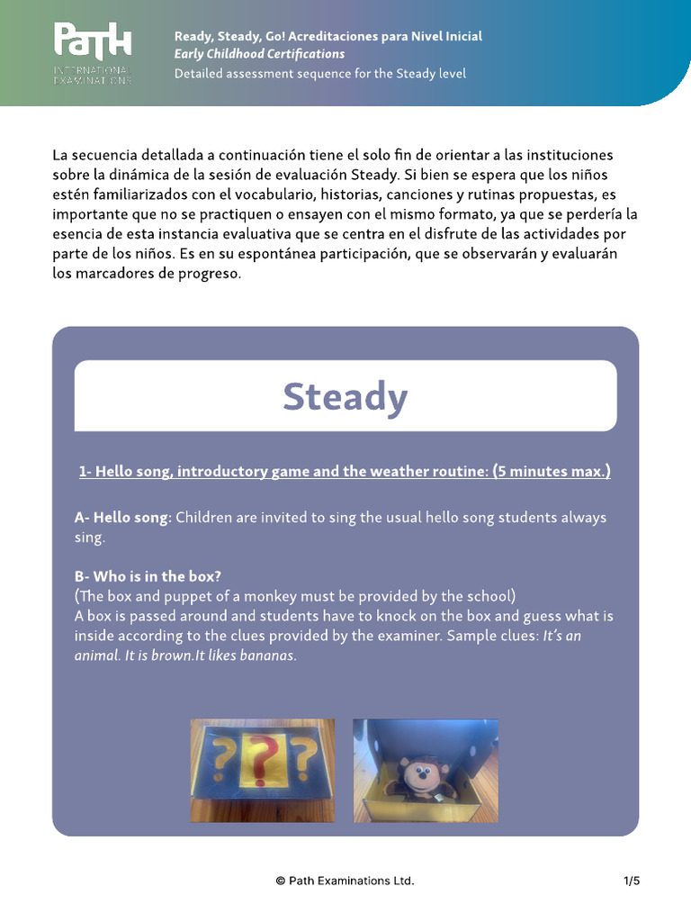 Steady - SET 1 | PDF