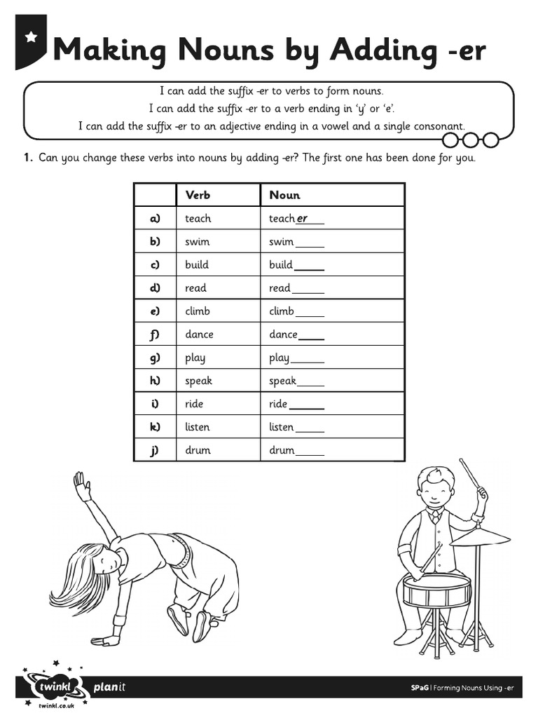 T L 5386 Adding Er Differentiated Activity Sheets | PDF