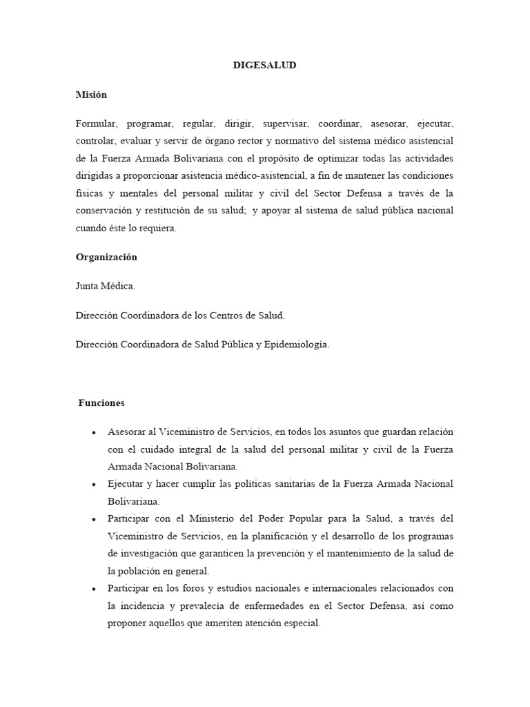 DIGESALUD | PDF | Hospital