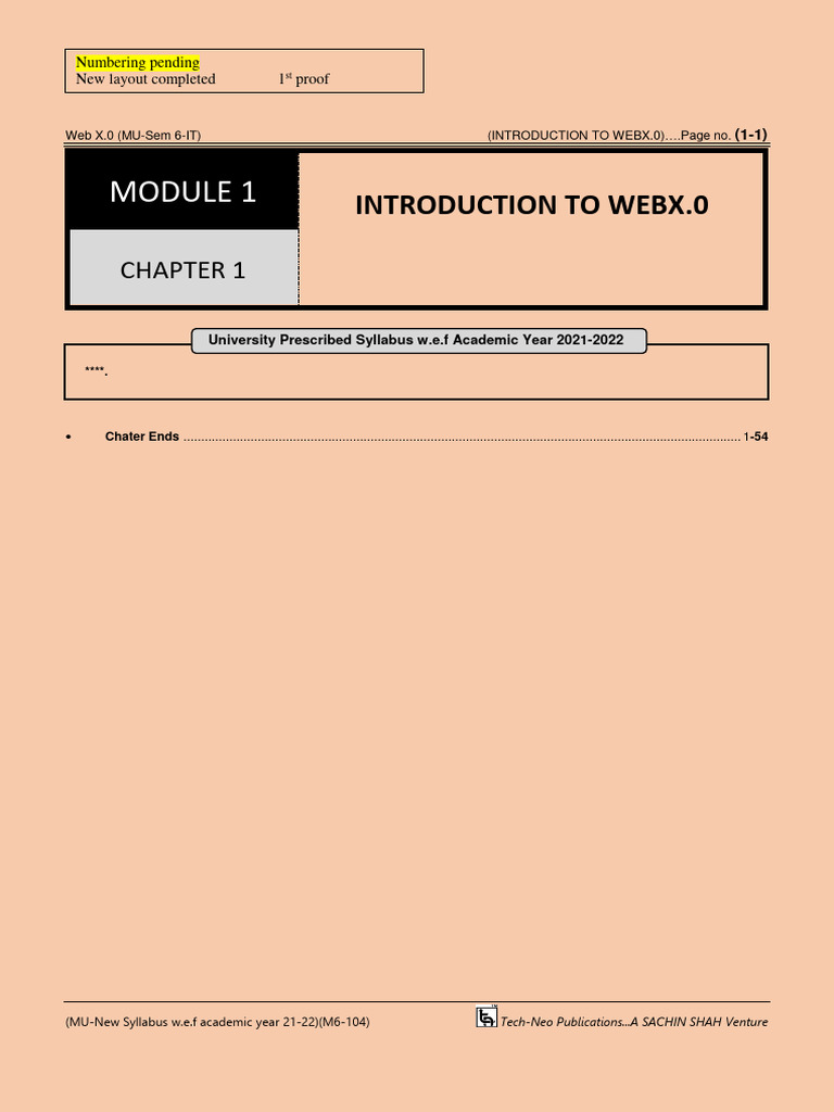 Evolution of Web Technologies Explained | PDF | World Wide Web | Internet & Web