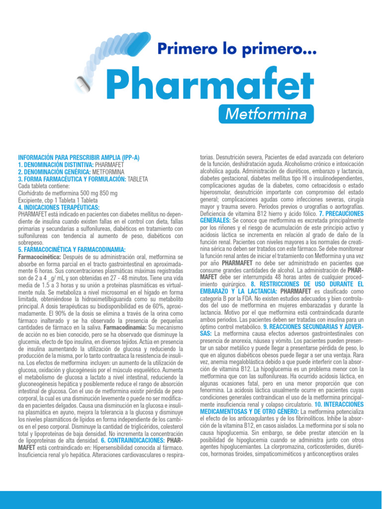Pharmafet Ipp | PDF | Diabetes | Hipoglucemia