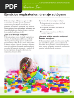 Drenaje Autógeno en Fisioterapia Respiratoria | PDF | Sistema ...