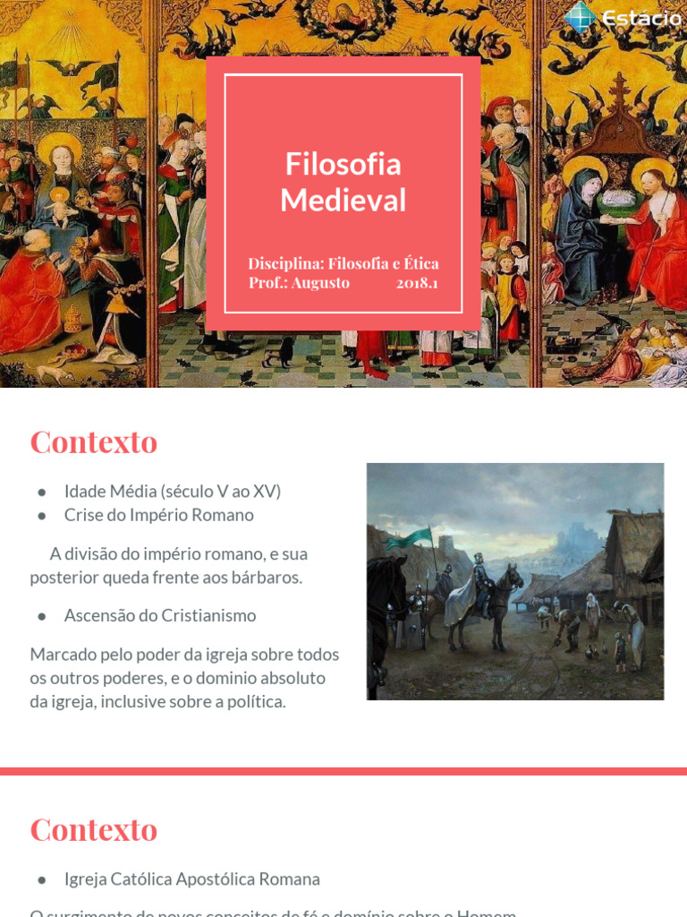 Filosofia Medieval | PDF