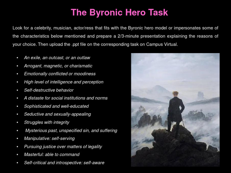 PRACTICE in Class - Byronic Hero | PDF | Science & Mathematics