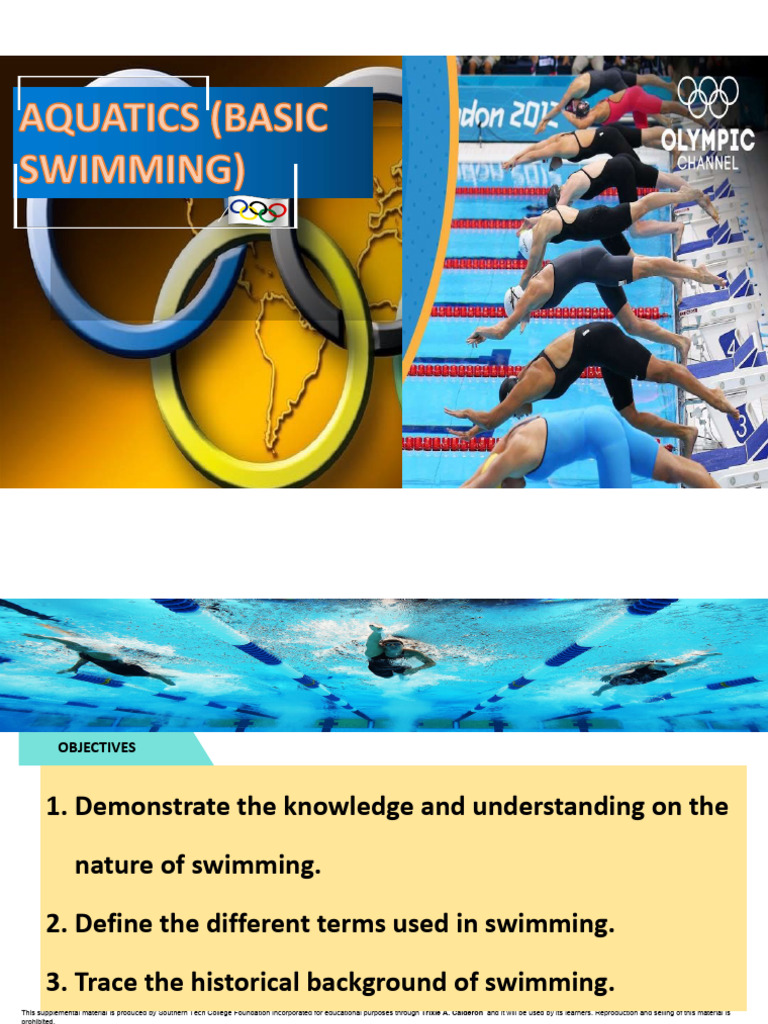 History and Origins of Swimming | PDF | Swimming (Sport) | Swimming