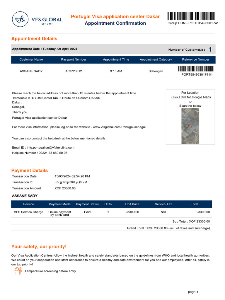 PORT95496301741 | PDF | Visa Inc. | Payments