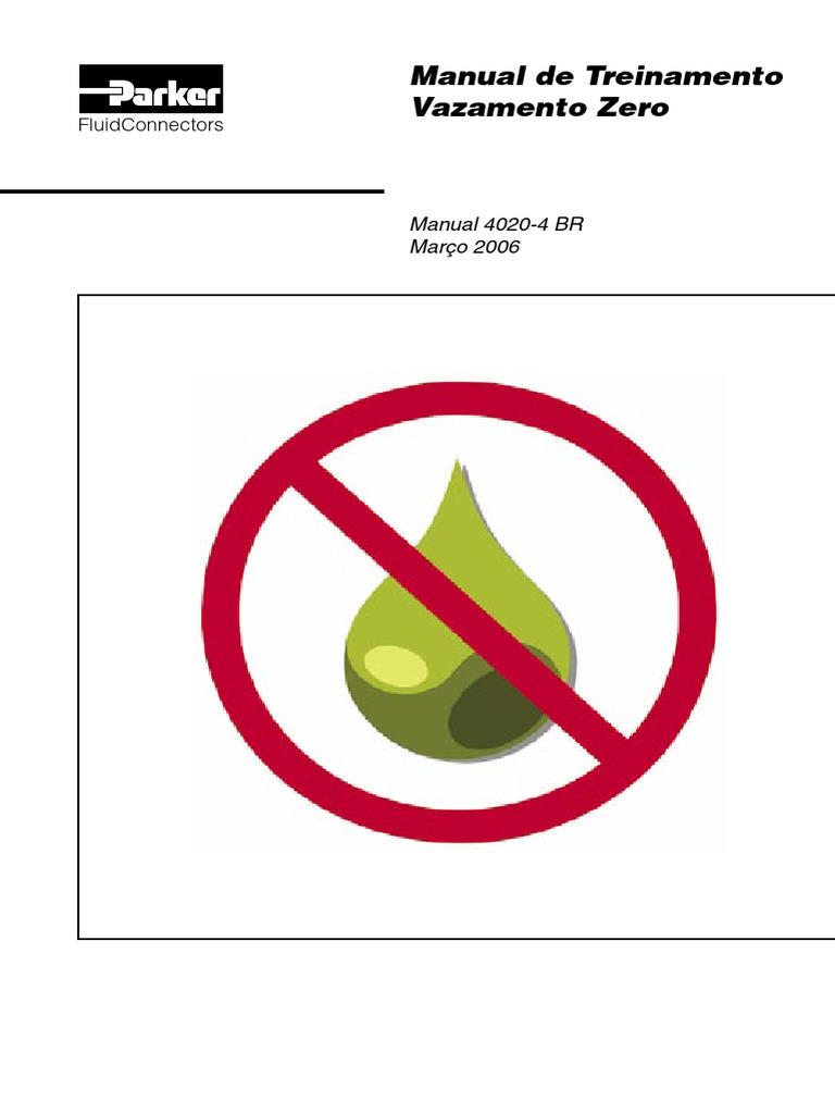 Apostila Parker Vazamento Zero Manual 4020-4 | PDF | Curvatura