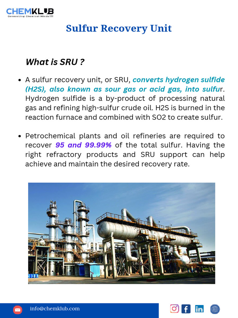 Sru unit | PDF | Heat Exchanger | Industrial Processes