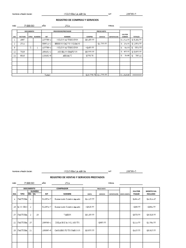 TAREA_4 | PDF | Documentos empresariales