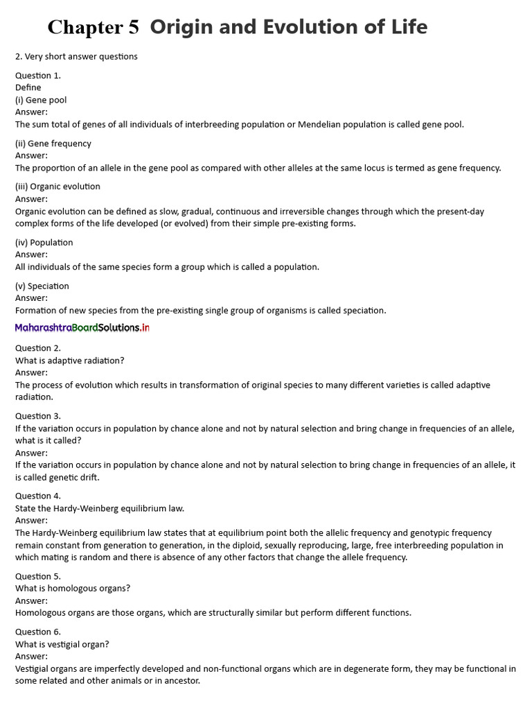 Genetic Drift and Evolution Concepts | PDF | Evolution | Genetics