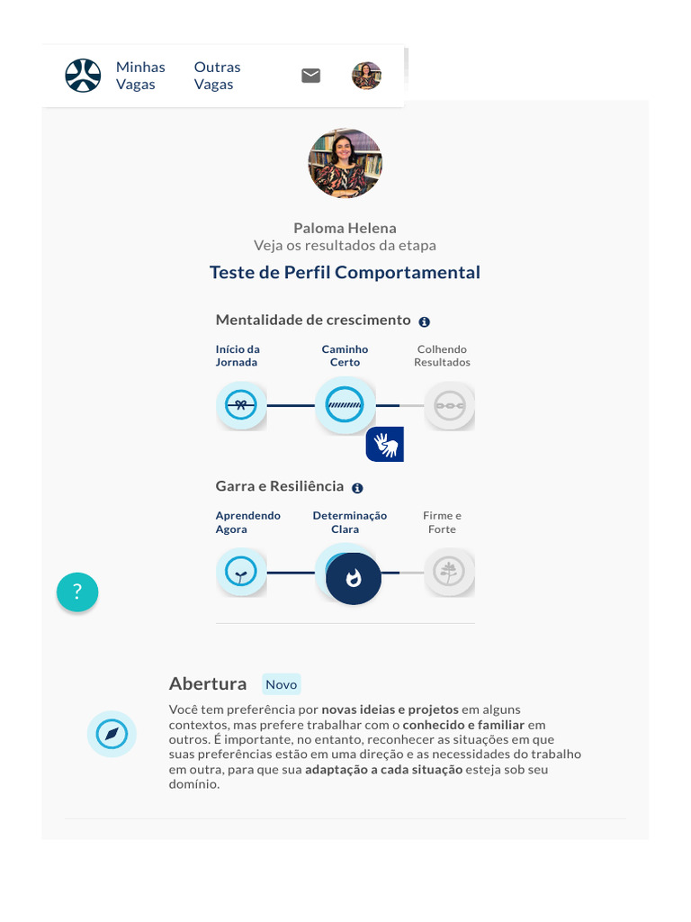 Teste de Perfil Comportamental | Download grátis PDF | Tomada de ...
