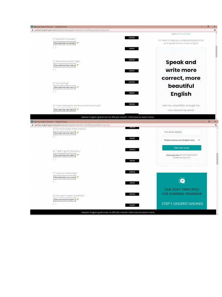 Grammar and Phrasal Verbs | PDF