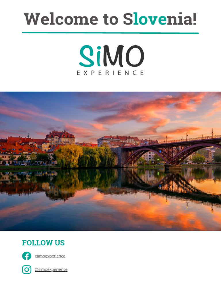 SiMO Welcome To Slovenia | PDF | Slovenia