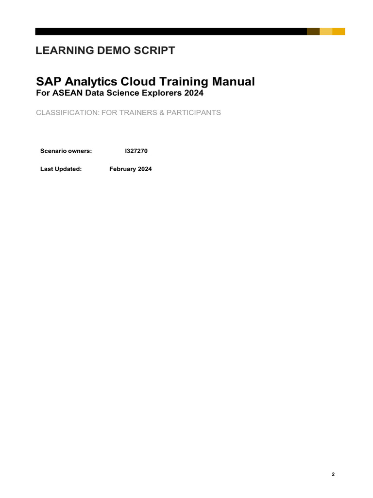 SAC Training Manual 2024 | PDF | Computer File | Login