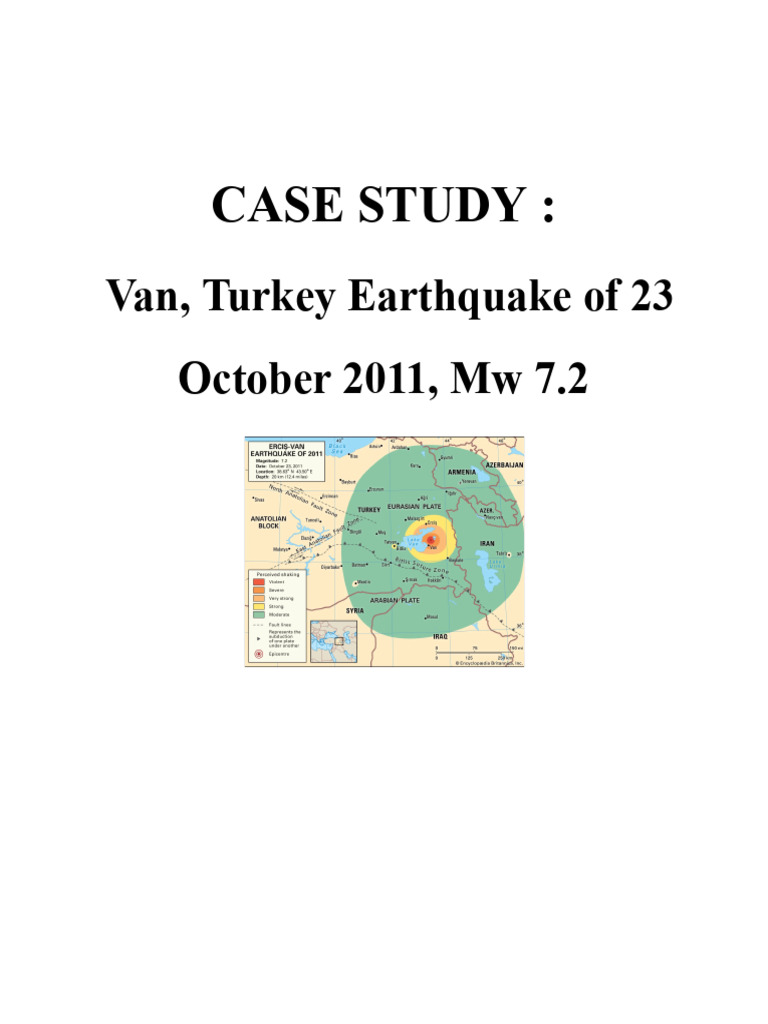 Case Study | PDF | Earthquakes | Structural Geology