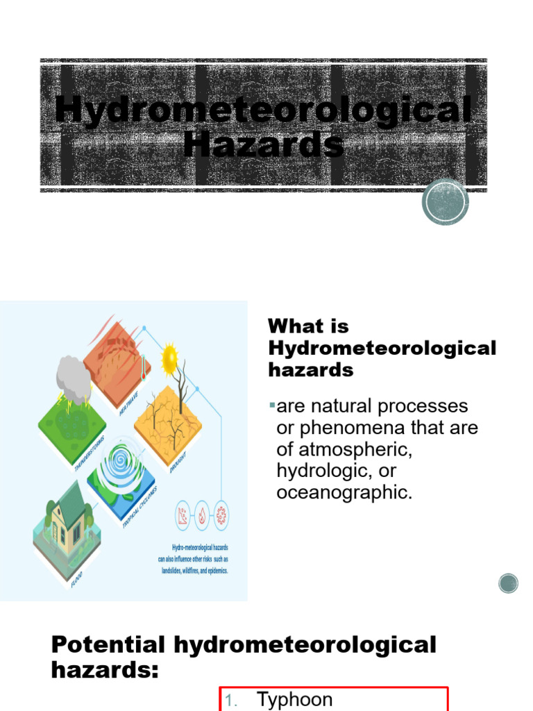 Hydrometeorological Hazards | PDF