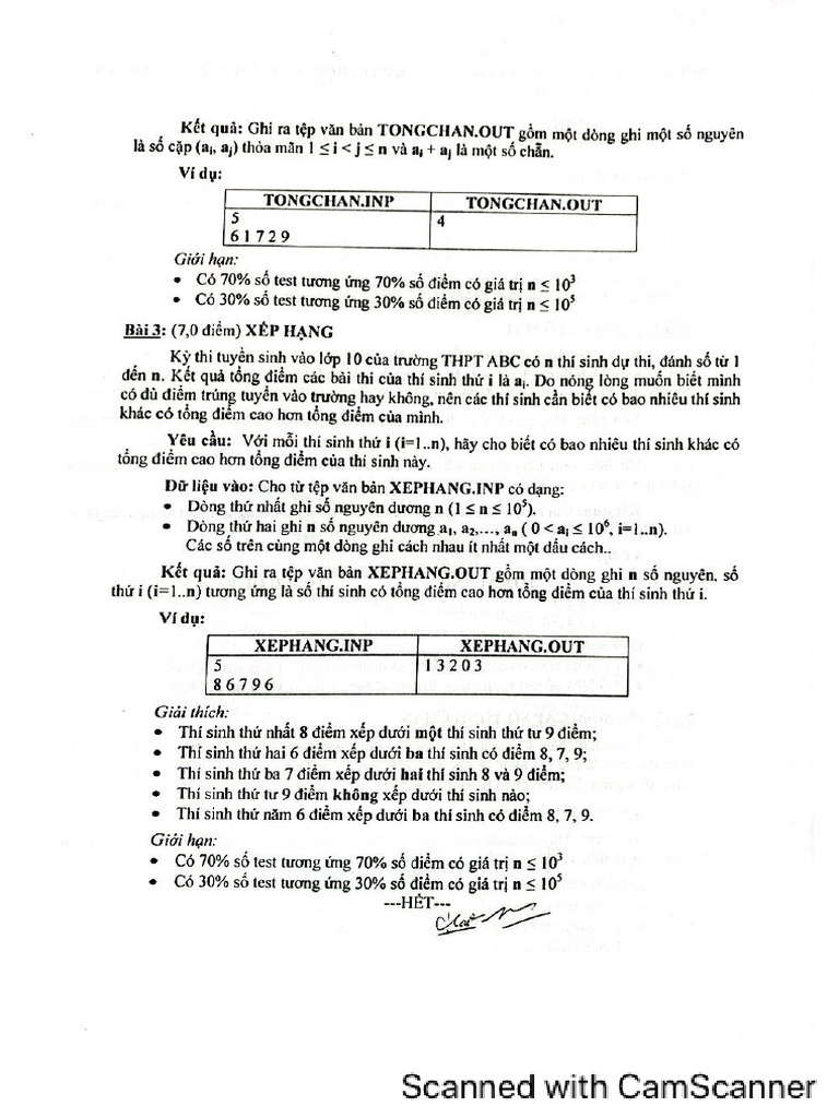 2023 2024 HSG 9 Lap Vo | PDF