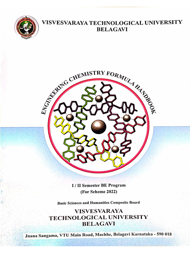 Chemistry Formula Handbook | PDF