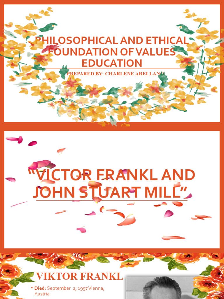 Philosophical and Ethical Foundation of Values Education | PDF | John Stuart Mill | Utilitarianism