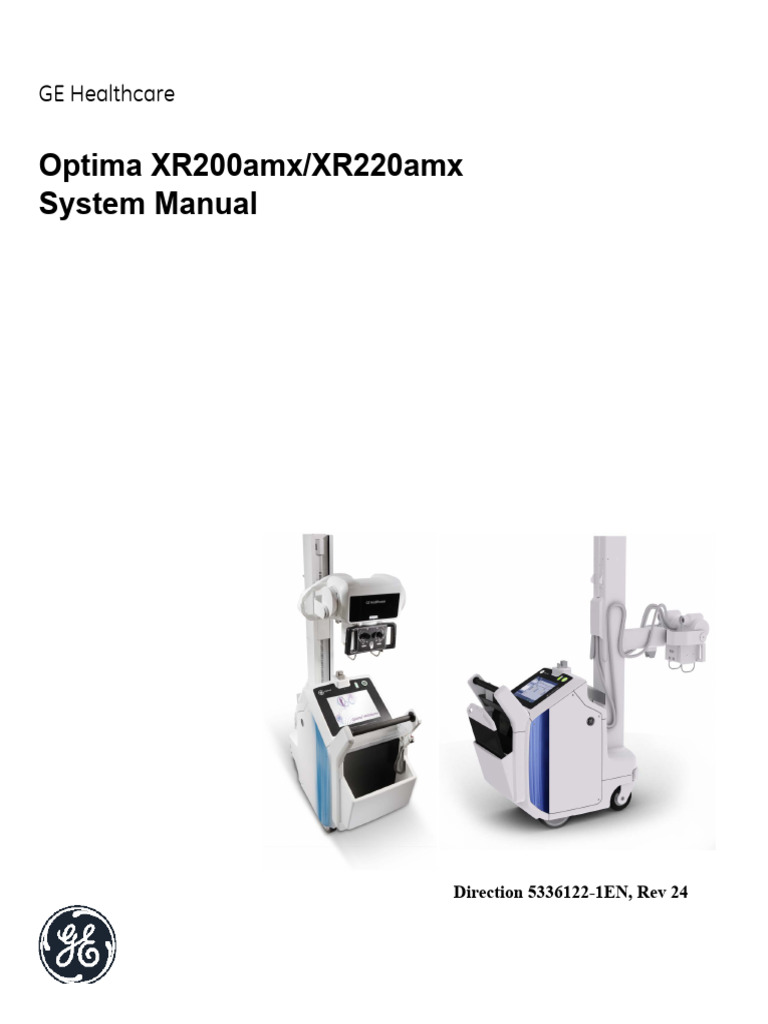 Optima XR200amx XR220amx System Manual SM 5336122-1EN 24 | PDF ...