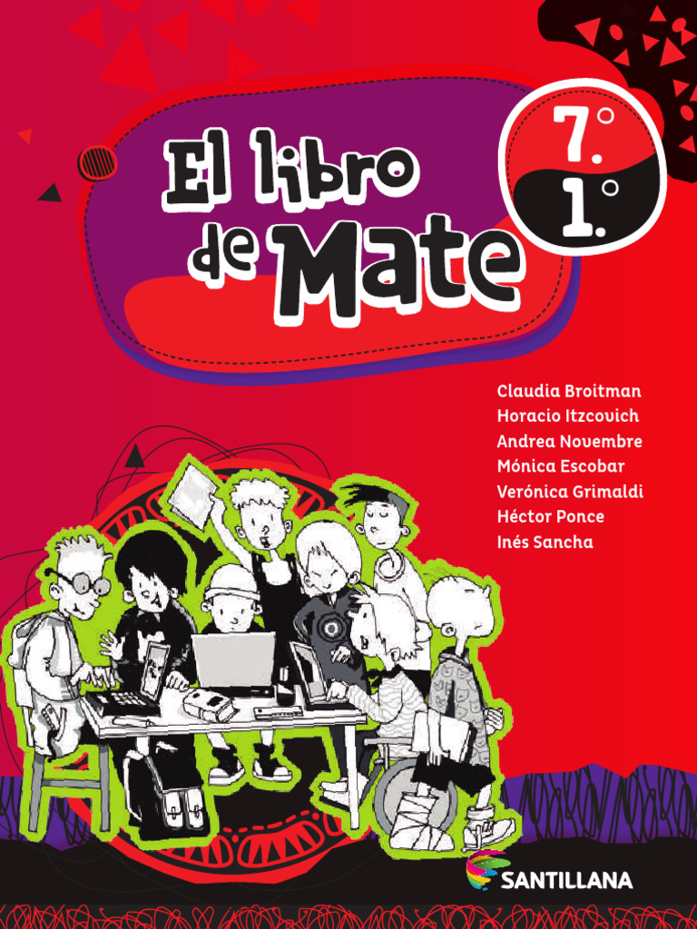 Libro de Matemáticas 7.º/1.º Santillana | PDF | División (Matemáticas ...