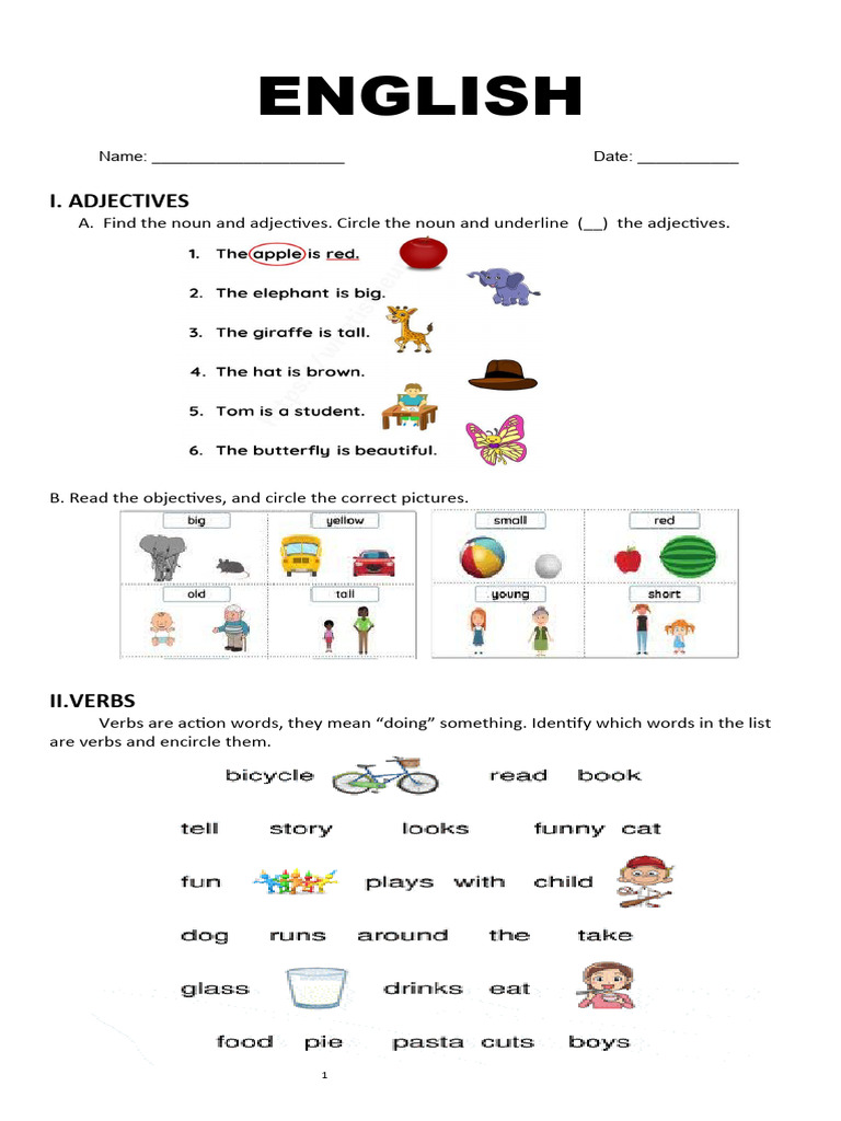3rd Grading - ENGLISH & MAPEH 1 Reviewer | PDF | Syntax | Grammar