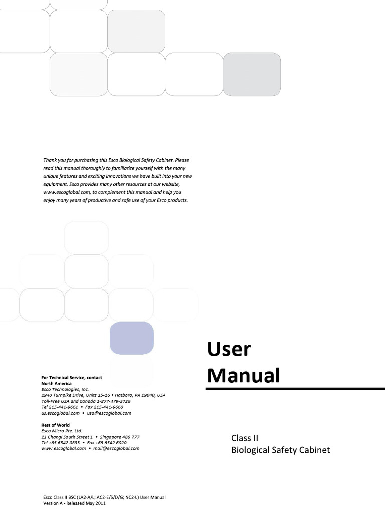 User Manual BSC (AC2, LA2, NC2) - Parte1 | PDF | Technology & Engineering