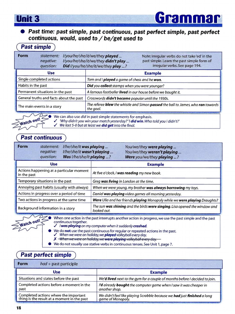 FCE G & V - Units 3-4 | PDF