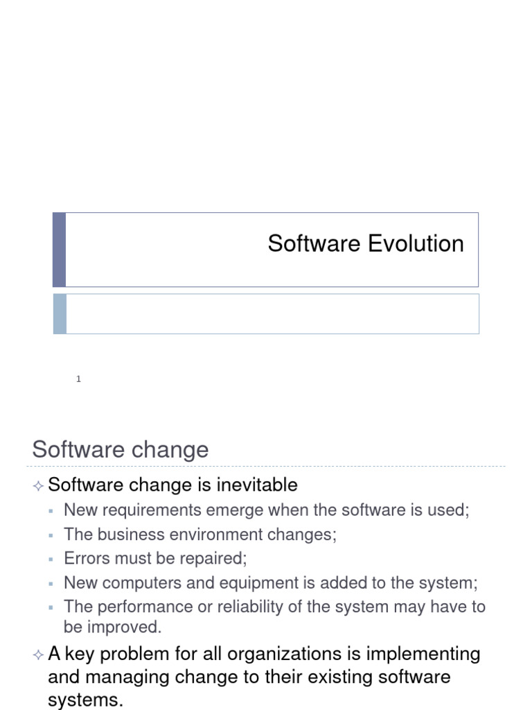 Evolution Phase | Download Free PDF | Agile Software Development | Computer Science