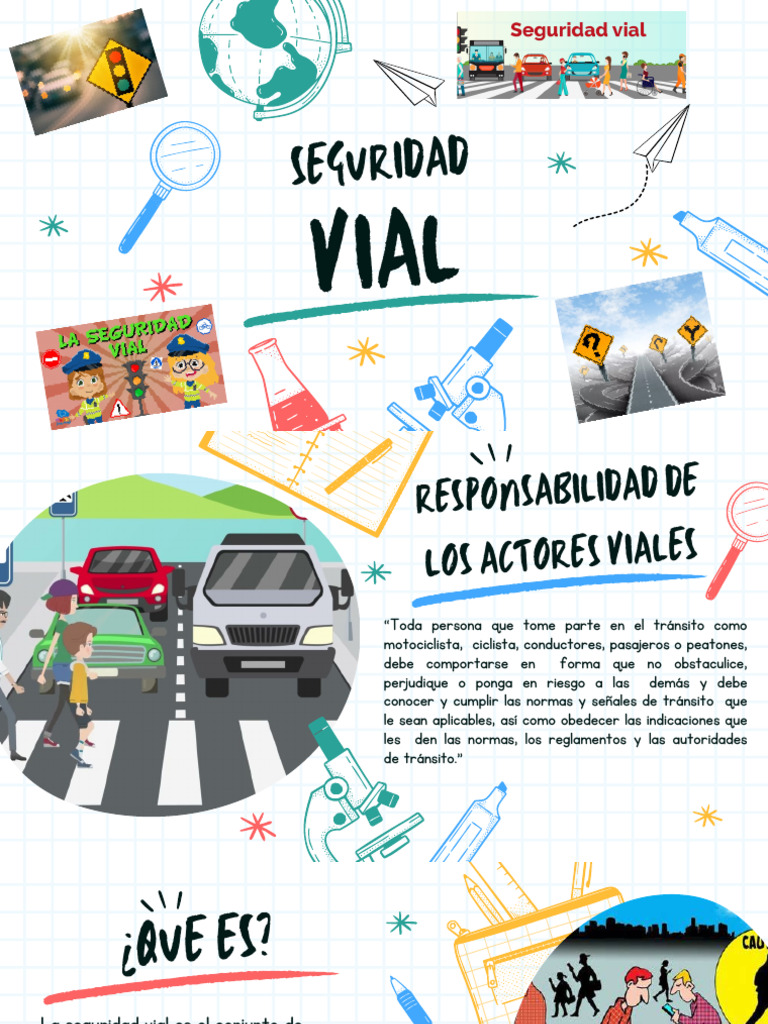 Seguridad Vial: Normas y Responsabilidades | PDF | Seguridad vial ...