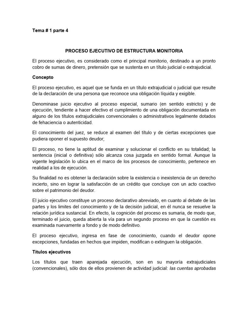 Tema # 1 Parte 4 | PDF | Pagos | Estatuto de limitaciones