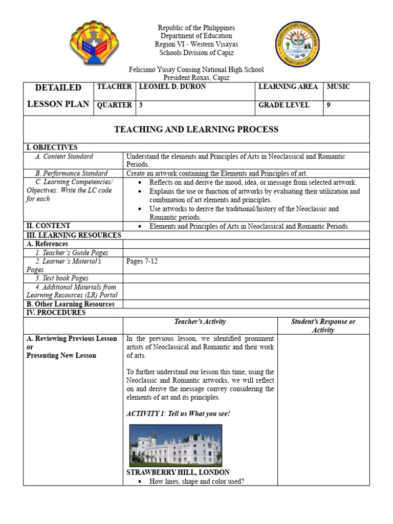 DLP Art Module 2 | PDF | Ideologies | Paintings