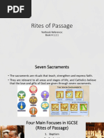 Matter and Form of The Seven Sacraments | PDF | Last Judgment ...