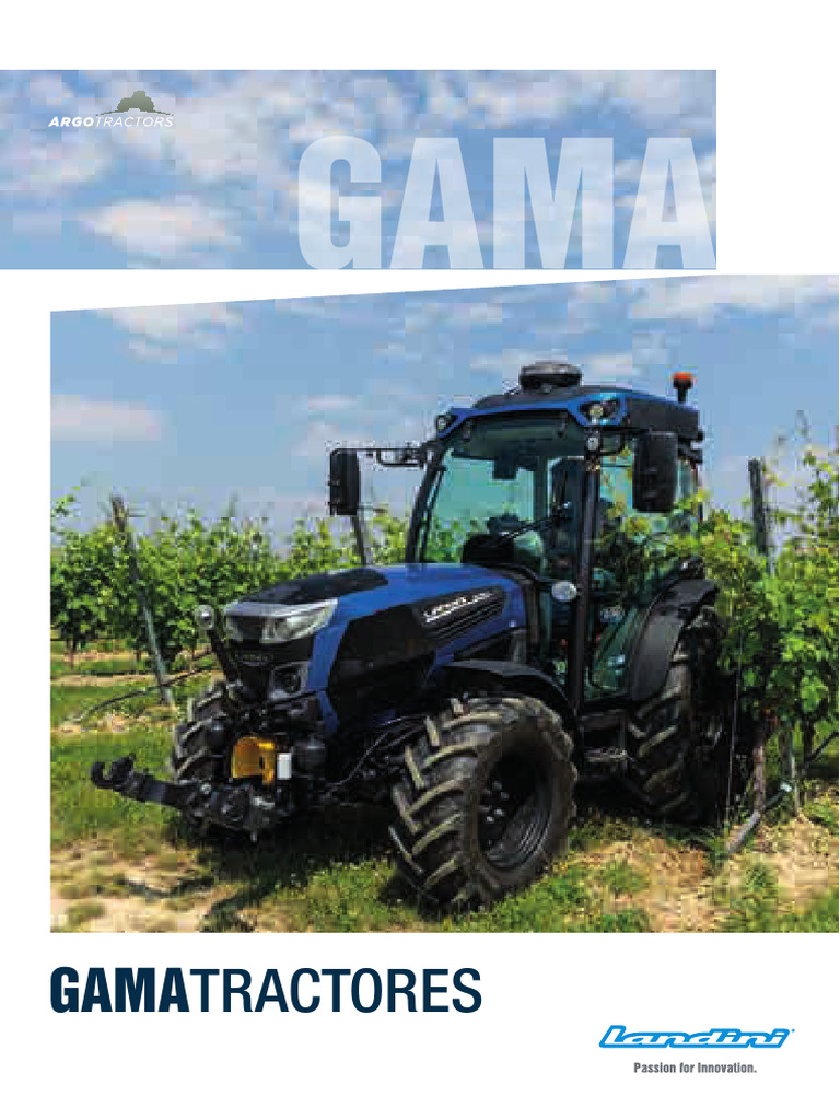 LA TractorRange2024 Brochure 84p 6737430A1 Web ES | PDF | Aplicación movil | Tractor