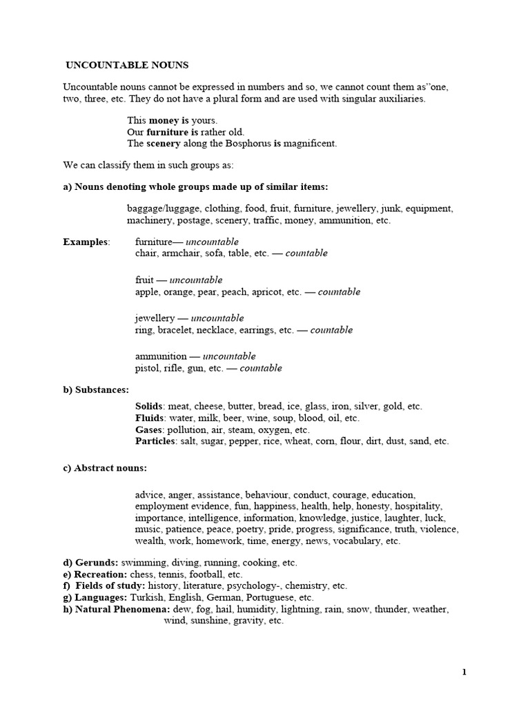 QUANTIFIERS Revision | PDF | Plural | Noun
