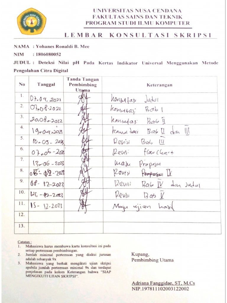 Syarat Skripsi | PDF