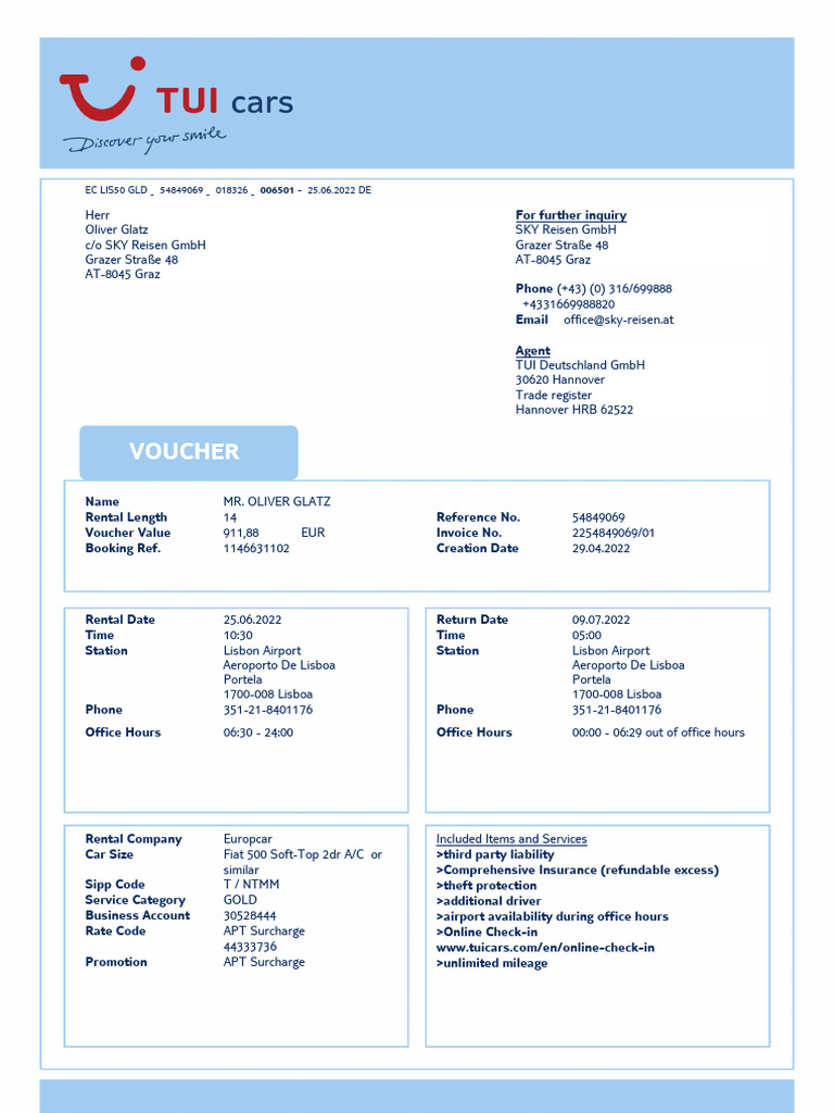 Voucher 54849069-01 2022 4 29 18.48.2 | PDF | Vehicle Insurance | Payments